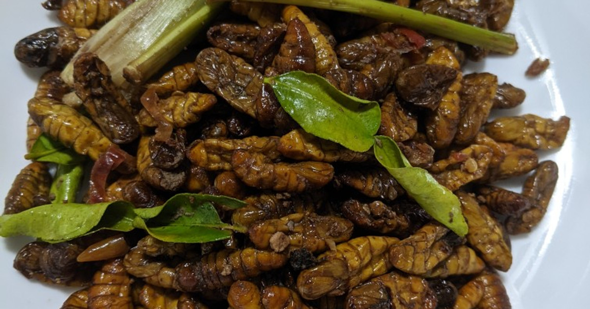 Fried Silkworms (Dak Dtae/Hon Mhai) Recipe by Helena - Cookpad