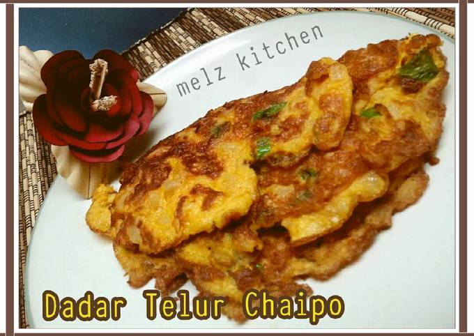 Resep Dadar Telur Chaipo oleh Melz Kitchen - Cookpad