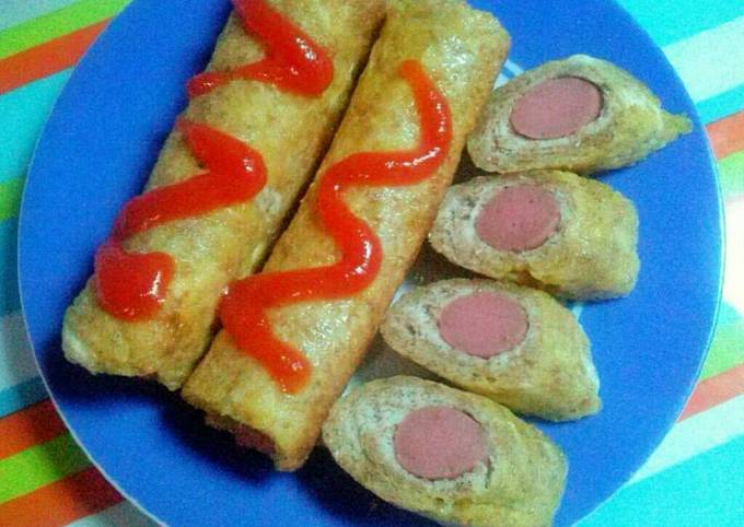 Resep Roti Gulung Sosis oleh My Kitchen Story - Cookpad