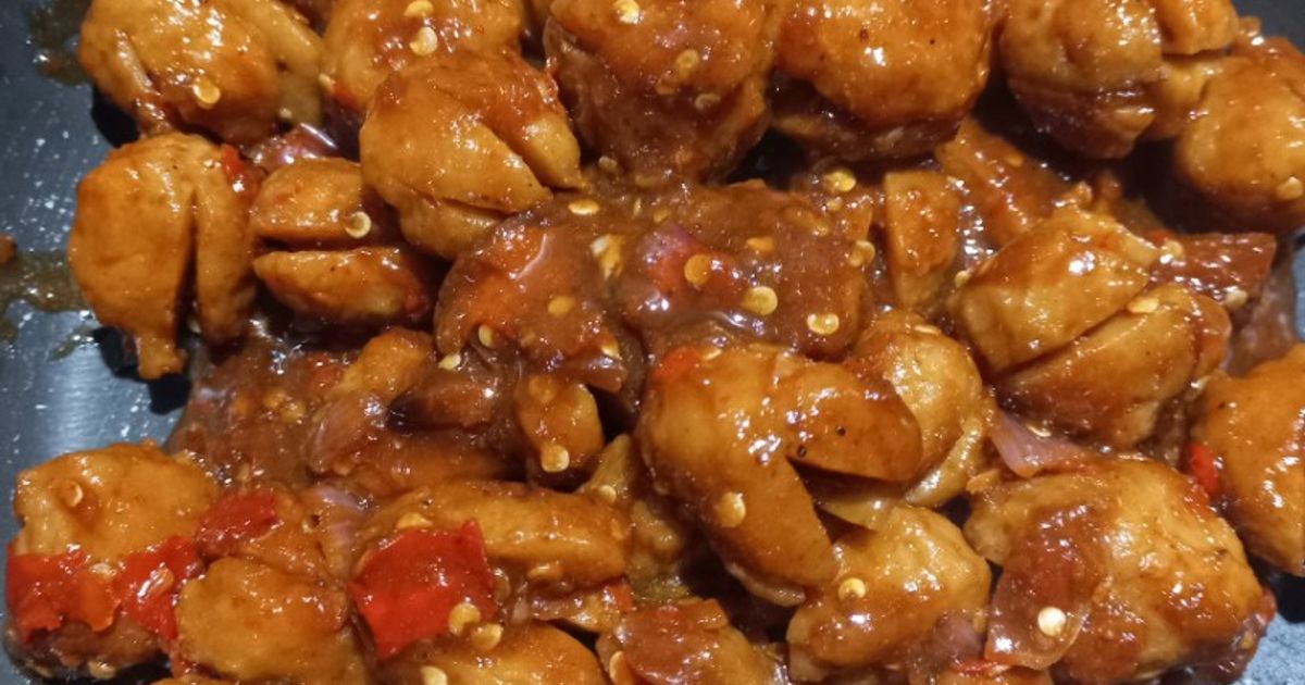 Resep Oseng Bakso Pedas Manis oleh Dapur Bunda - Cookpad