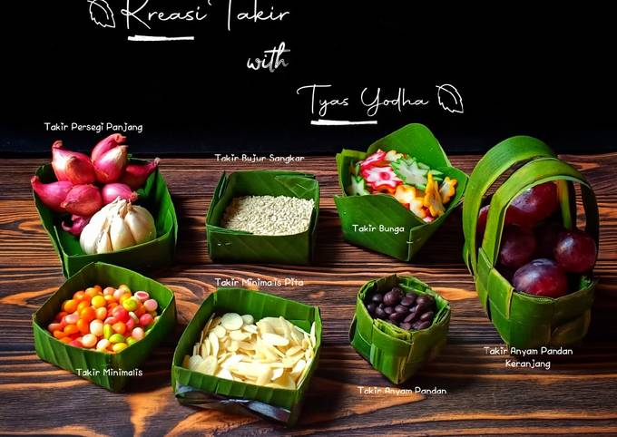 Resep Kreasi Takir Daun Pisang dan Daun Pandan oleh Oknisa Carolina ...