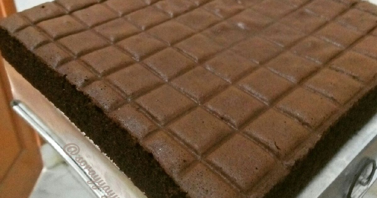 Resep Sponge Cake Coklat Anti Gagal oleh Soraya - Cookpad