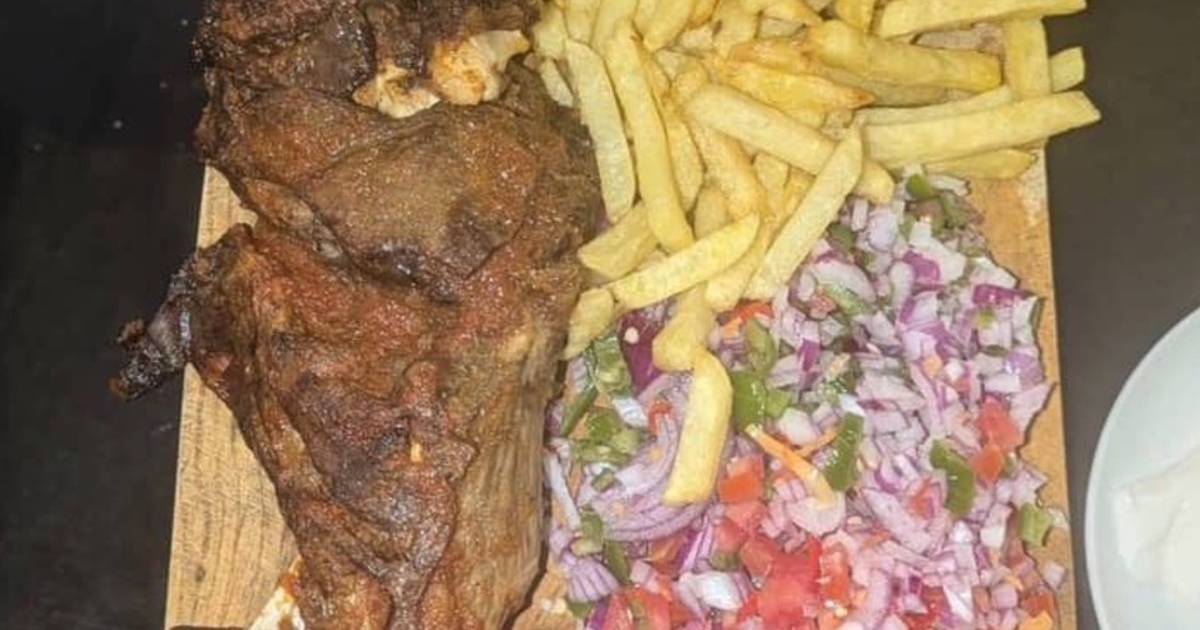 Chevon maka with fried chips Recipe by umuhire pacific - Cookpad