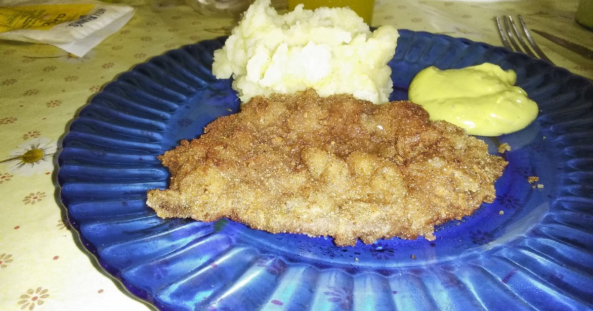 Milanesas Con Puré De Papas🤪🤪!!! Receta de 🥰 Ivis Muñoz 🥰- Cookpad