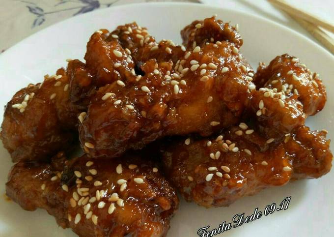 Resep Ayam Goreng Korea oleh Fenita D2 - Cookpad