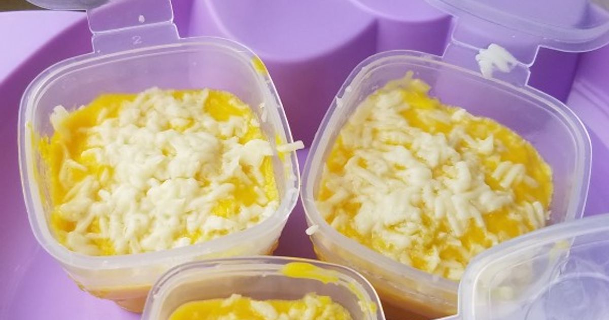 Resep Mpasi Bolu Kabocha Cheese oleh Titah - Dree’s Kitchen - Cookpad
