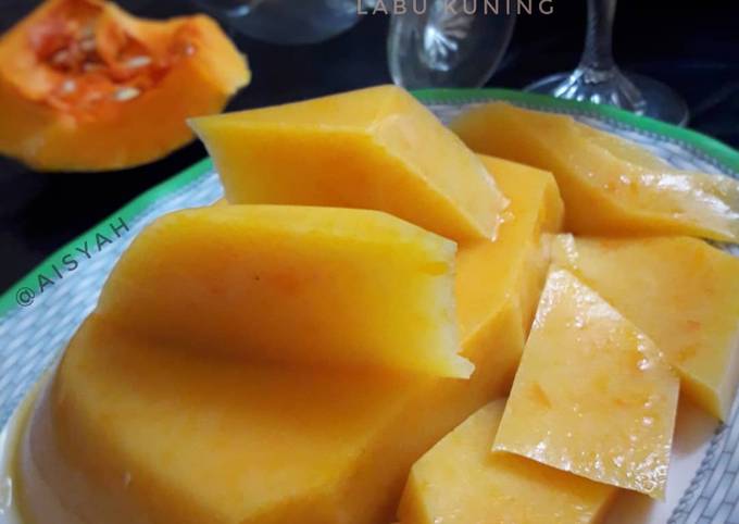 Resep Puding Labu Kuning Madu oleh Aisyah wan - Cookpad