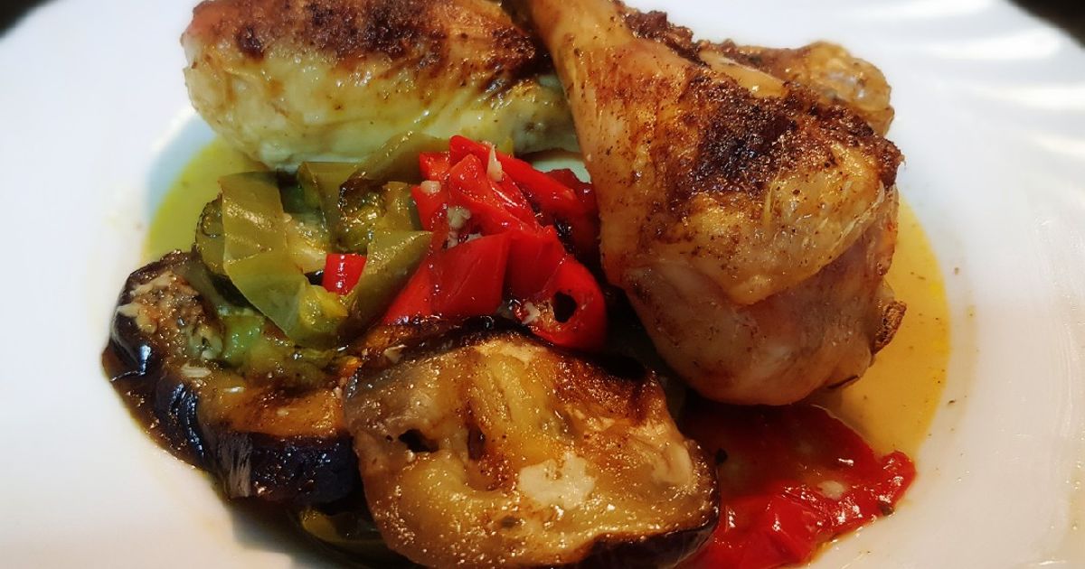 Pollo Hortelano Receta de Sarandonga