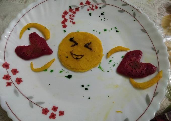 Laughing pancake Recipe by Madhulina Patra - Cookpad