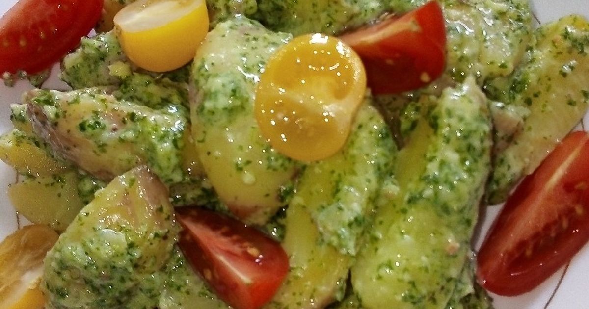 Petrezselyempesztós újburgonya | Péter Rozália receptje - Cookpad receptek