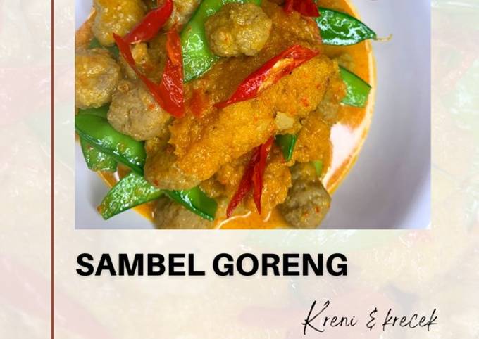 Resep Sambel goreng kreni / sambel goreng krecek / sambel goreng bola ...