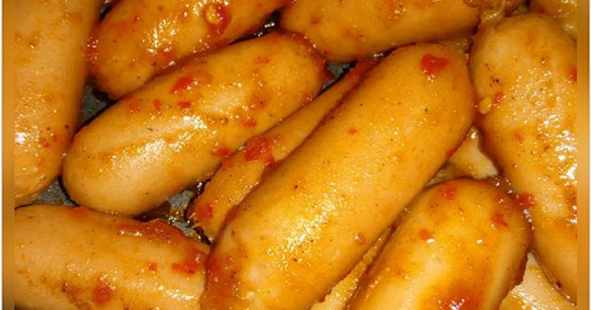 Sosis Balado (Sausages In Spicy Sweet Sauce) Recipe by Angela Mertoyono