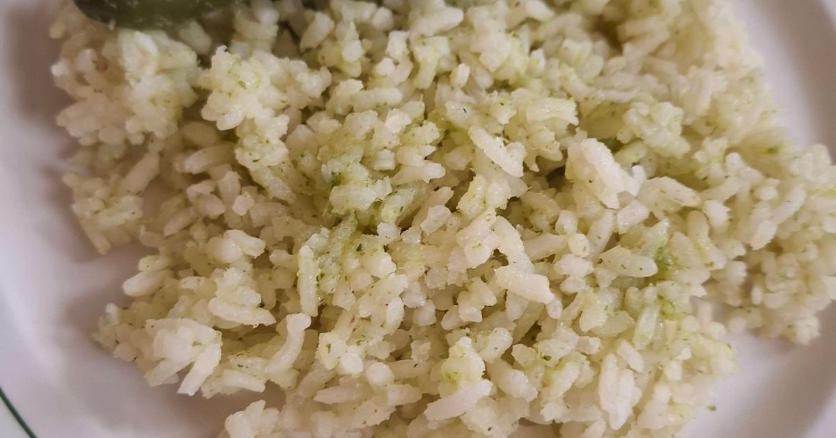Arroz Con Cilantro Y Chile Verde Receta de LuzMa SG- Cookpad