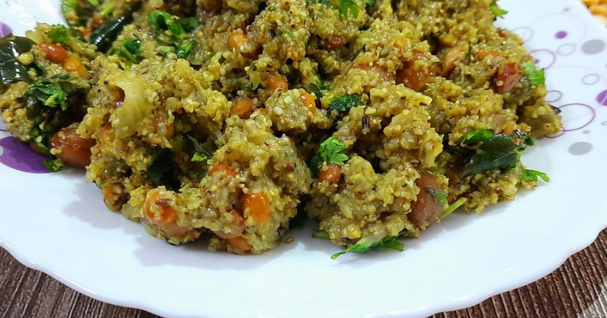 Foxtail Millet Poha Recipe by ZMA - Cookpad