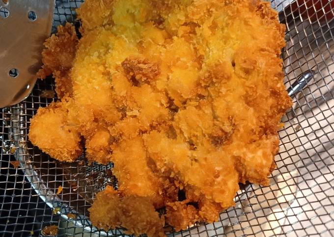 Resep Ayam katsu saos teriyaki oleh Wulan - Cookpad