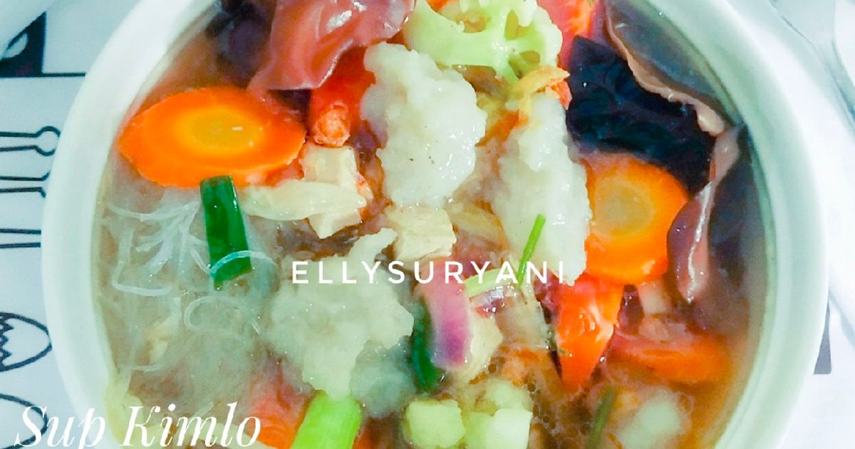 Resep Sup Kimlo Plus Tekwan Simple Sedap Ala Rumah Kami oleh Elly ...