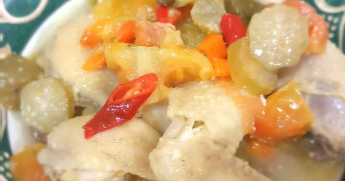 Resep Garang asem ayam kampung oleh ULya FayaSya - Cookpad