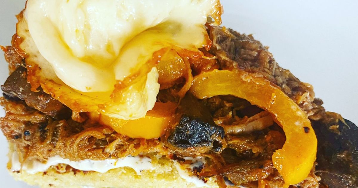 Sándwich De Carne Deshebrada Con Salsa Tártara Y Calabazas Keto Receta ...