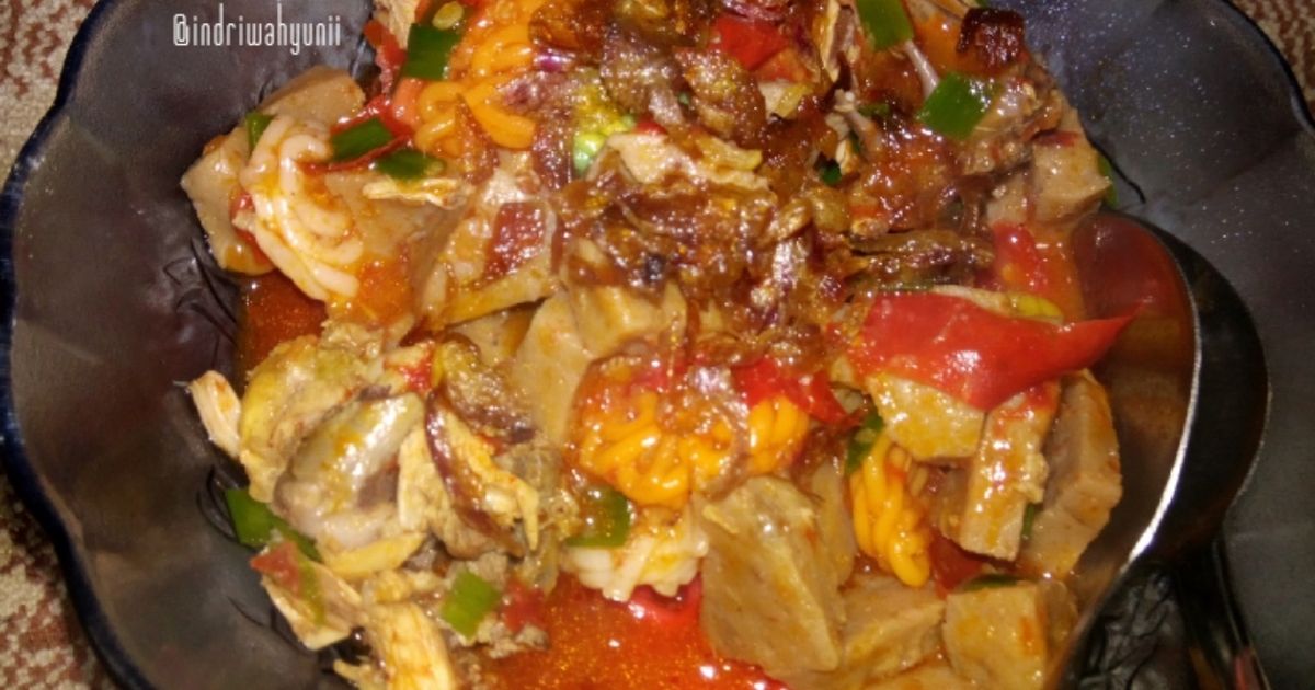 Resep Seblak Bakso, Tangkar Dan Kerupuk oleh Indri Wahyuni - Cookpad