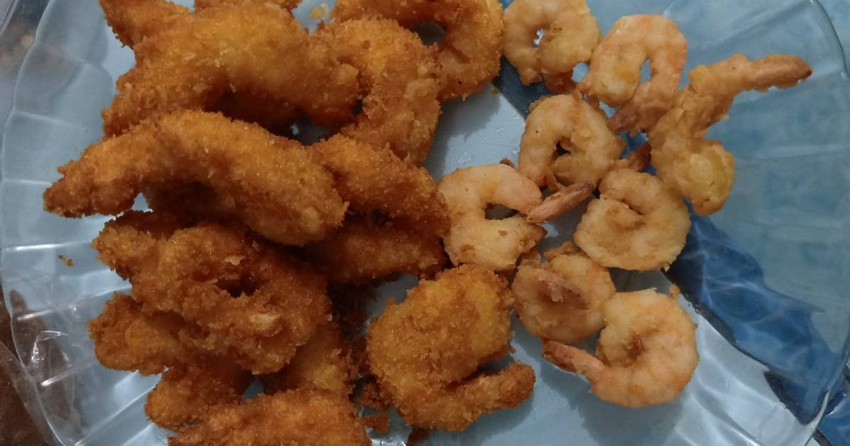 Resep Udang salut tepung roti oleh tesalonika tyassari - Cookpad