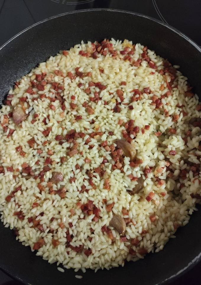 Arroz con jamón Receta de Maribel- Cookpad