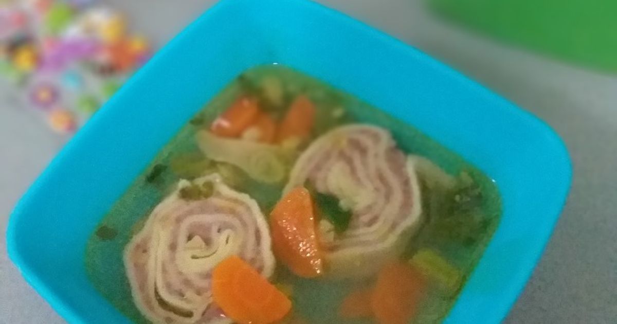Resep Sop Rolade Kornet oleh Susi Gunawan - Cookpad