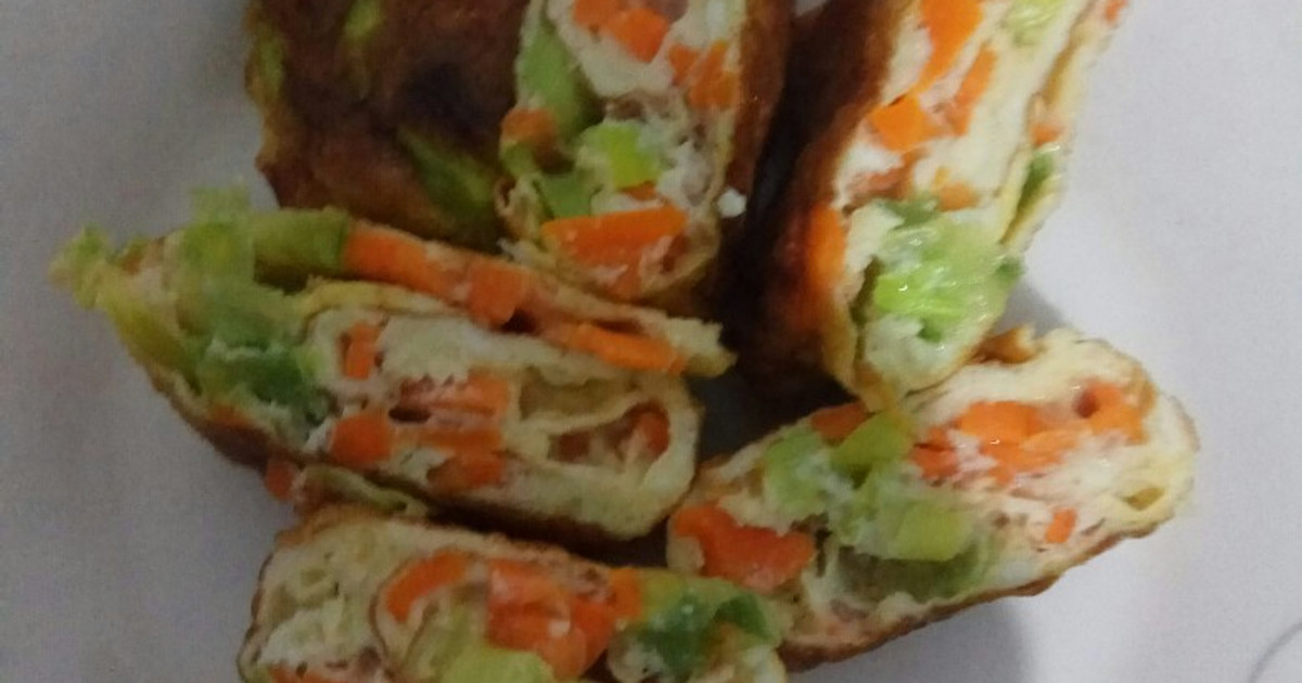 Resep Telur Dadar Gulung Alakadarnya oleh Feby Istari - Cookpad