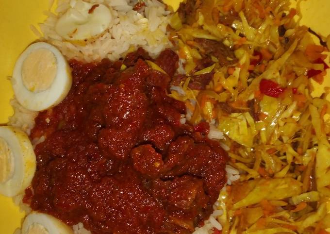 Shinkafa da miya da souce din kabeji#kitchenhuntchallange# girki daga ...