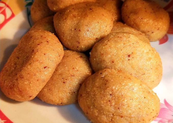 Moong dal kacha golla sandesh Recipe by Zaika N Tadka By Sony - Cookpad