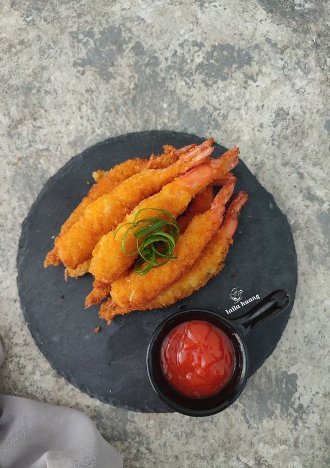 Resep Ebi Furai (bisa buat stock frozen food) oleh Laila_Huang - Cookpad