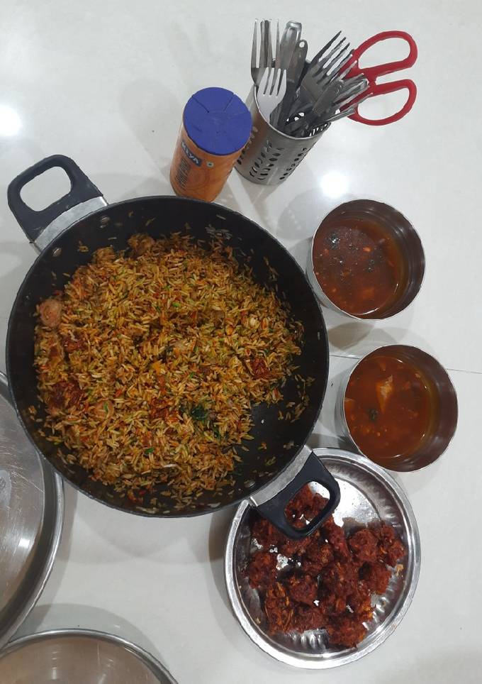 Manchurian rice Recipe by @Dipika Parmar - Cookpad