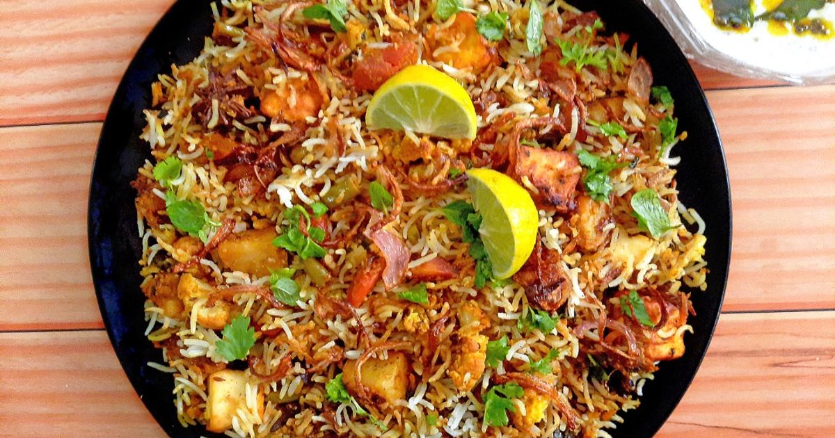 Subz Biryani Recipe by Madhu Bindra - Cookpad