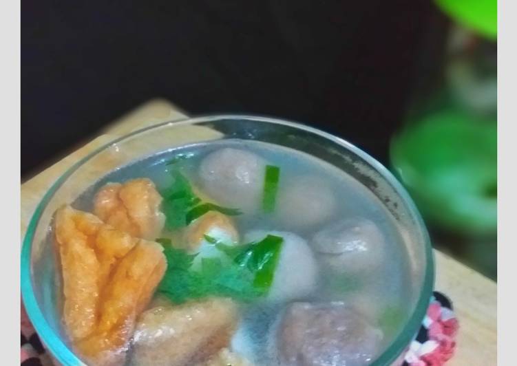 Langkah Mudah untuk Membuat Baso Kuah simpel #114⁴ Anti Gagal | Kreasi ...