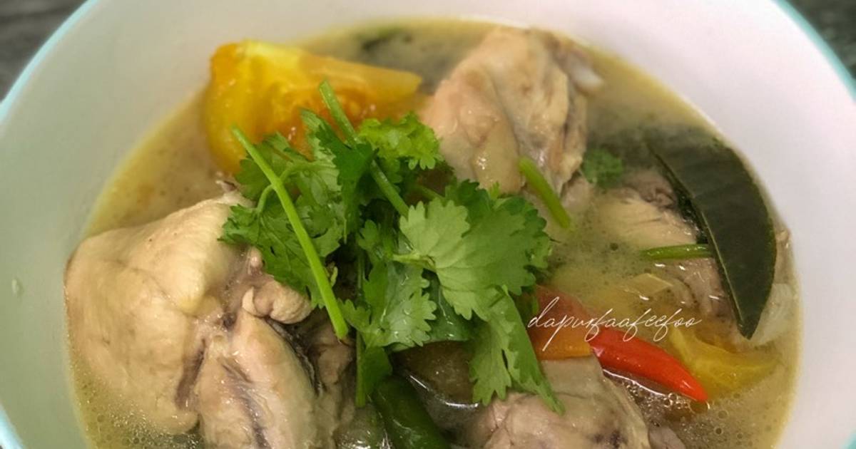 Resipi Ayam Tomyam Putih oleh Kakak Faa - Cookpad