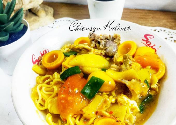 Resep Mie Seblak Macaroni oleh Chiensyn Kuliner - Cookpad