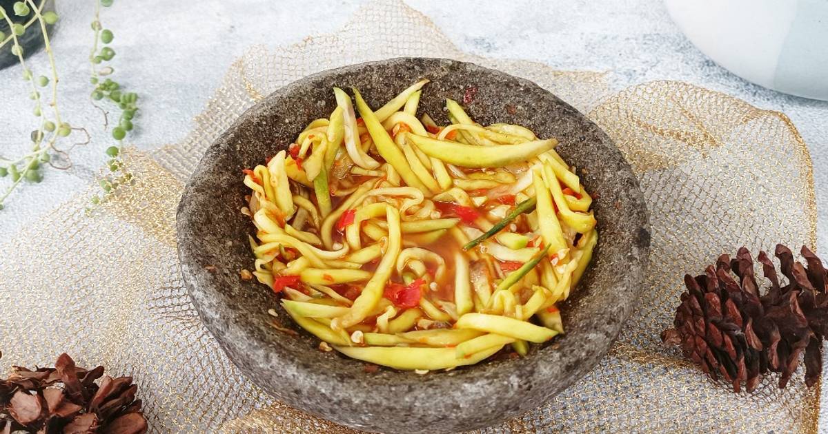 Resep Sambal Pencit (Sambal Mangga Muda) oleh Tan - Cookpad