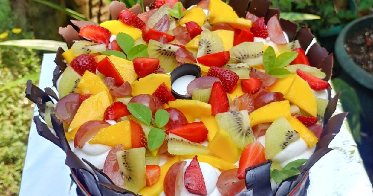 Resep (302) Chocolate Fruit Cake oleh Kiarra Cookies n Cakes - Cookpad