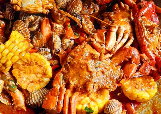 Resep Seafood Saus Padang oleh Rizka - Cookpad