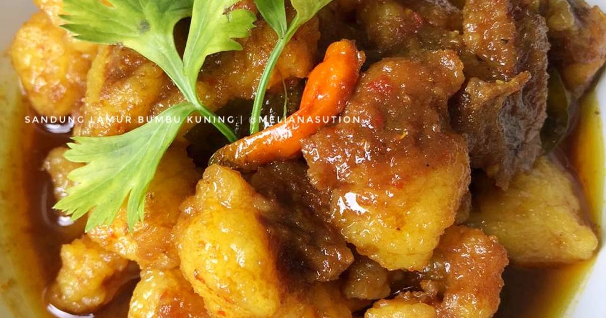 Resep Sandung Lamur Bumbu Kuning oleh melianasution - Cookpad