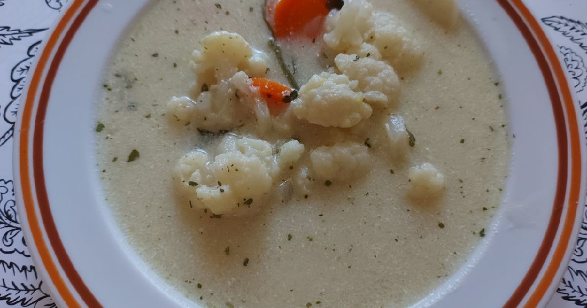 Tejfölös Karfiolleves | Szilvia Karsai receptje - Cookpad receptek