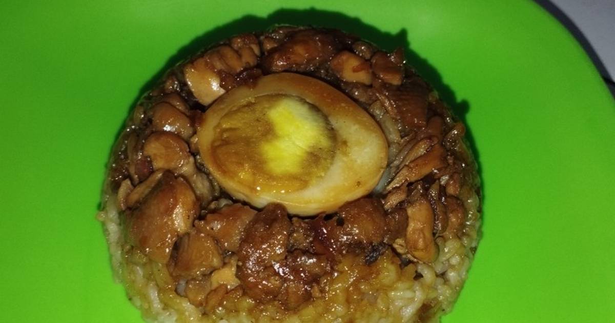 Resep Nasi tim ayam oleh Yanie - Cookpad