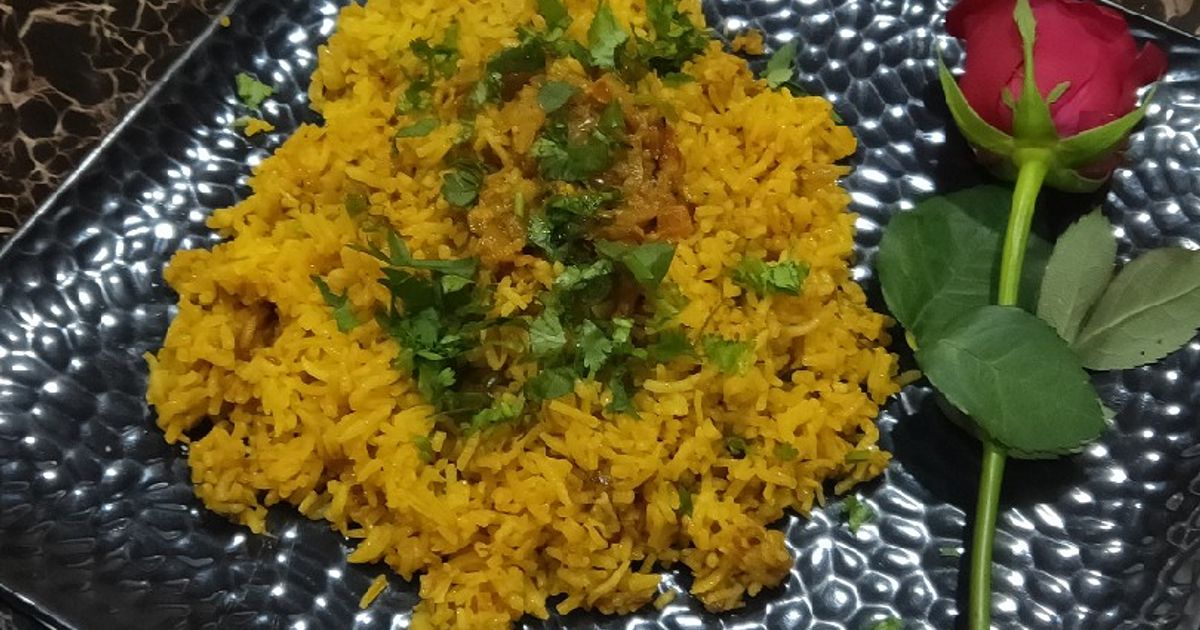 Ghiya Rice Recipe by Simar Kaur - Cookpad