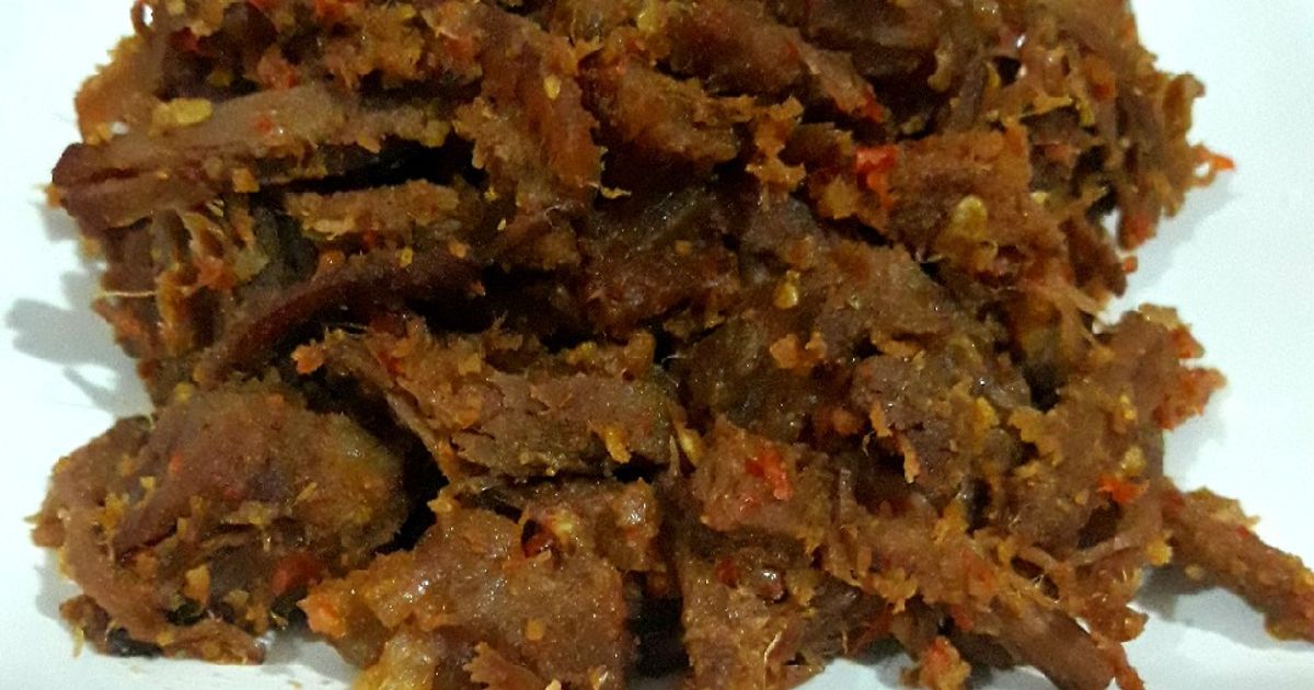 Resep Rendang Kering (Runtiah) oleh Bu Put (Putri Rahayu) - Cookpad