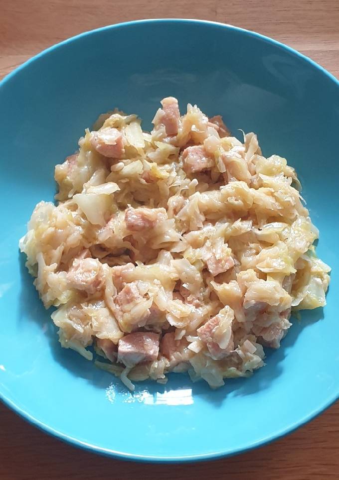 Repollo con pavo en Thermomix Receta de San RxAli- Cookpad