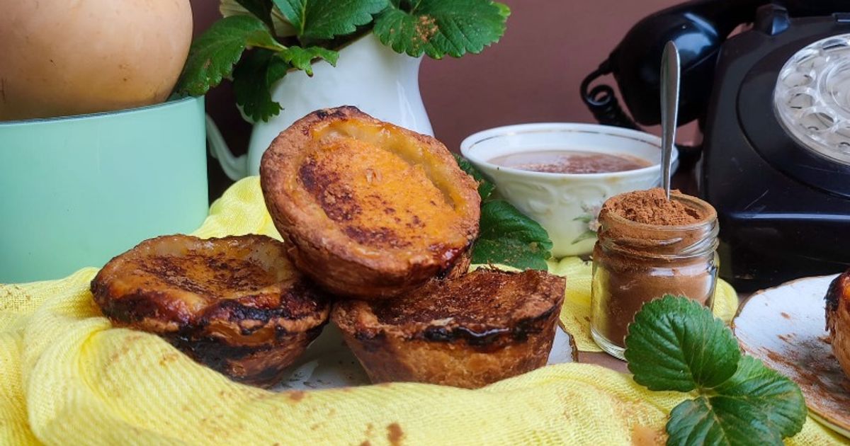 40 receitas fáceis e saborosas de pasteis de nata por cozinheiros do ...