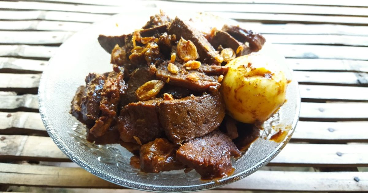 Resep Rendang Daging, Hati, Dan Balungan Sapi oleh Chika Rahmadafani ...