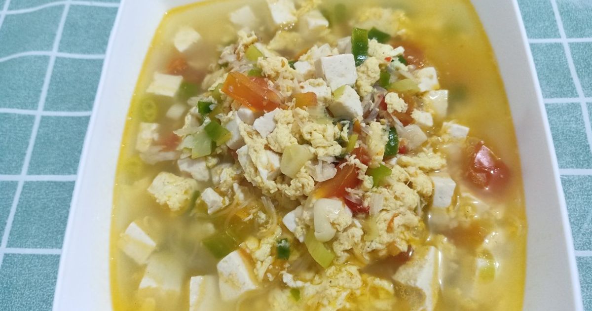 Resep menu sahur simpel telur tahu rumahan enak dan mudah - Cookpad
