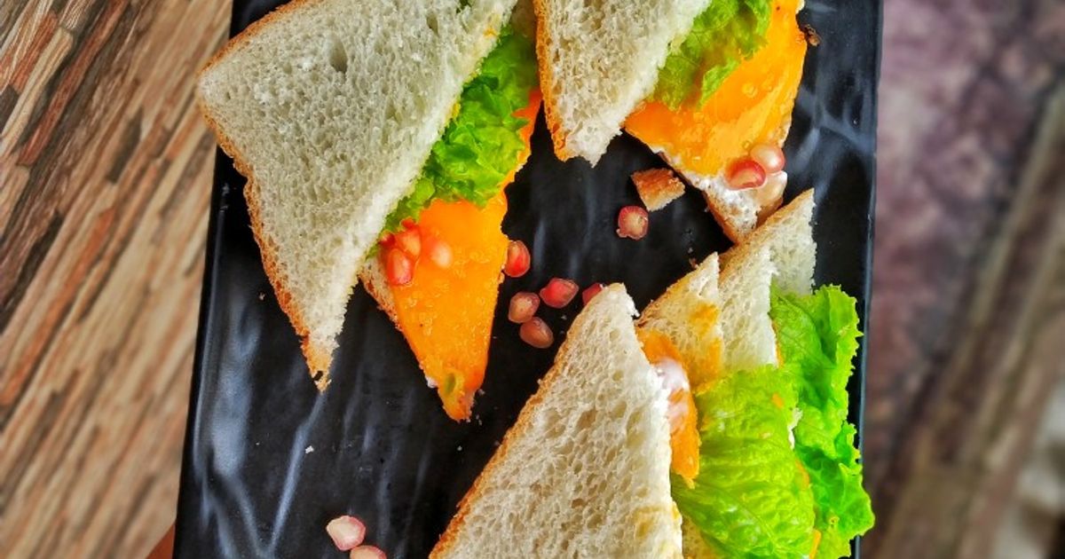 Mango Sandwich Recipe by Shalu