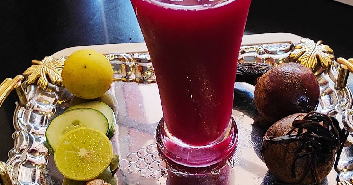 Beetroot punch Recipe by Subha Suresh - Cookpad
