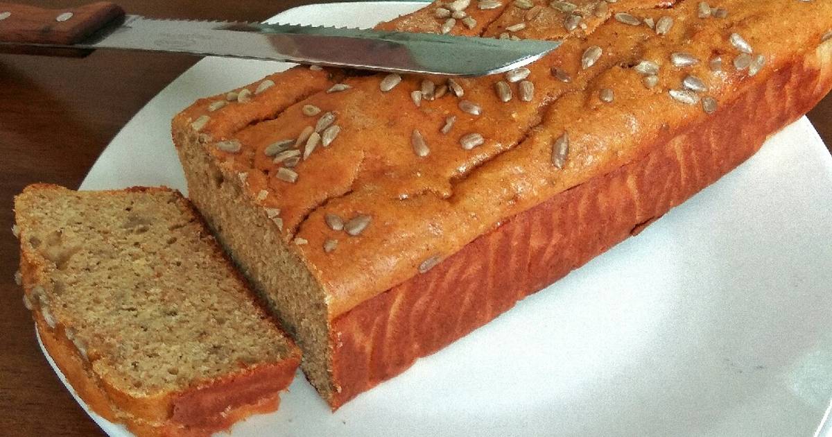 Pan de banano con semillas de girasol Receta de Cristian Javier ...